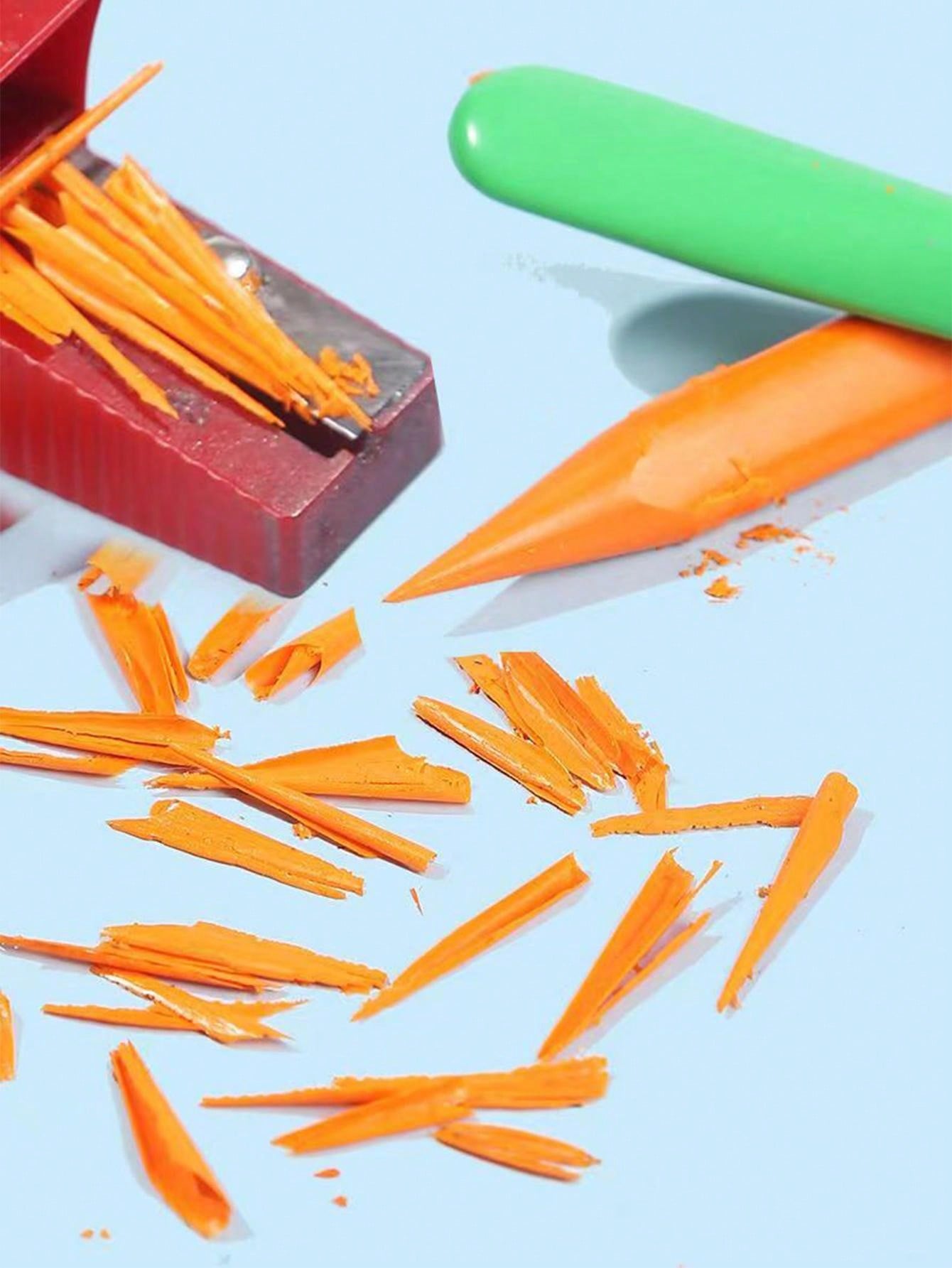 12pcs Art Special Triangle Crayons With Clean Hands Feature, Erasable ...