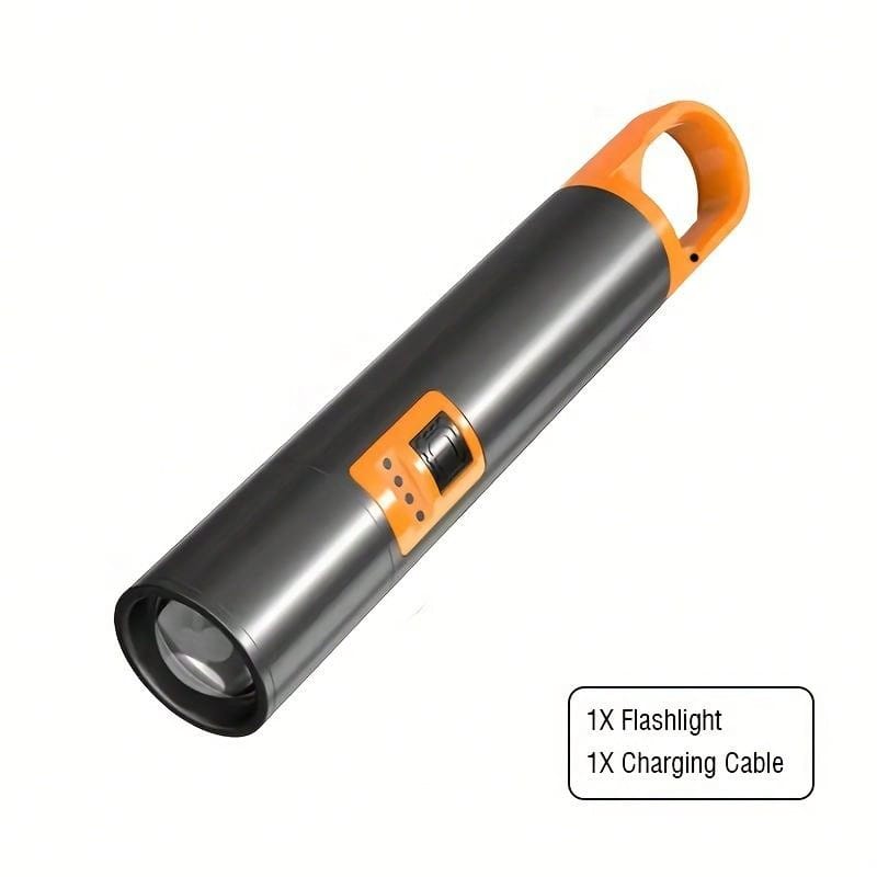 XHP50 Flashlight High Lumen Rechargeable Super Bright High Power LED ...