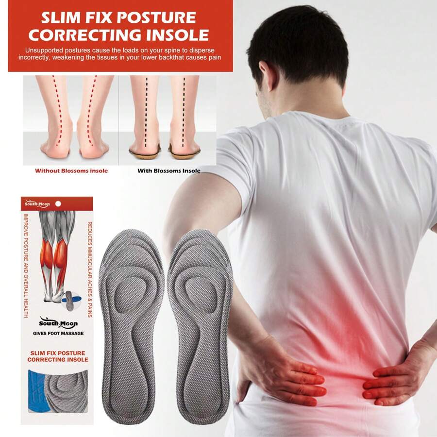 South Moon Posture Correction Insole Joint Pain Repair Hunchback ...