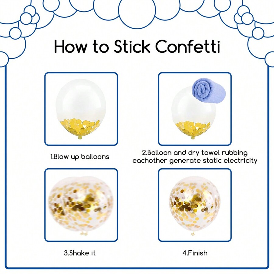 Black And Gold Balloon Garland Arch Kit, 126pcs Black White Metallic ...