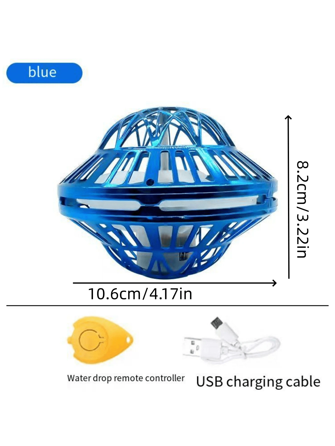 1pc Flying Disc That Can Hover, Emit Lights And Spin, With Intelligent ...