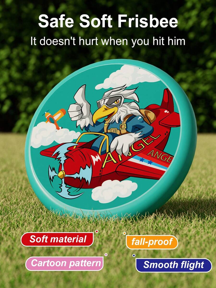 Safe Soft Flying Disc Game And Boomerang Set Outdoor Toy | SHEIN USA