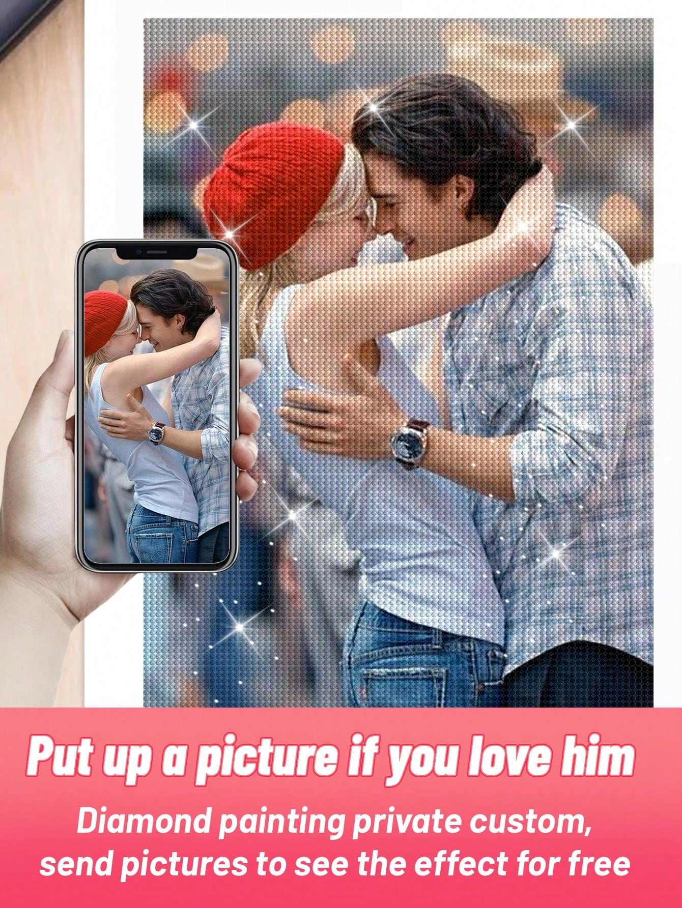 Custom Diamond Art Painting Pictures, Own Photo, Personalised, Custom ...