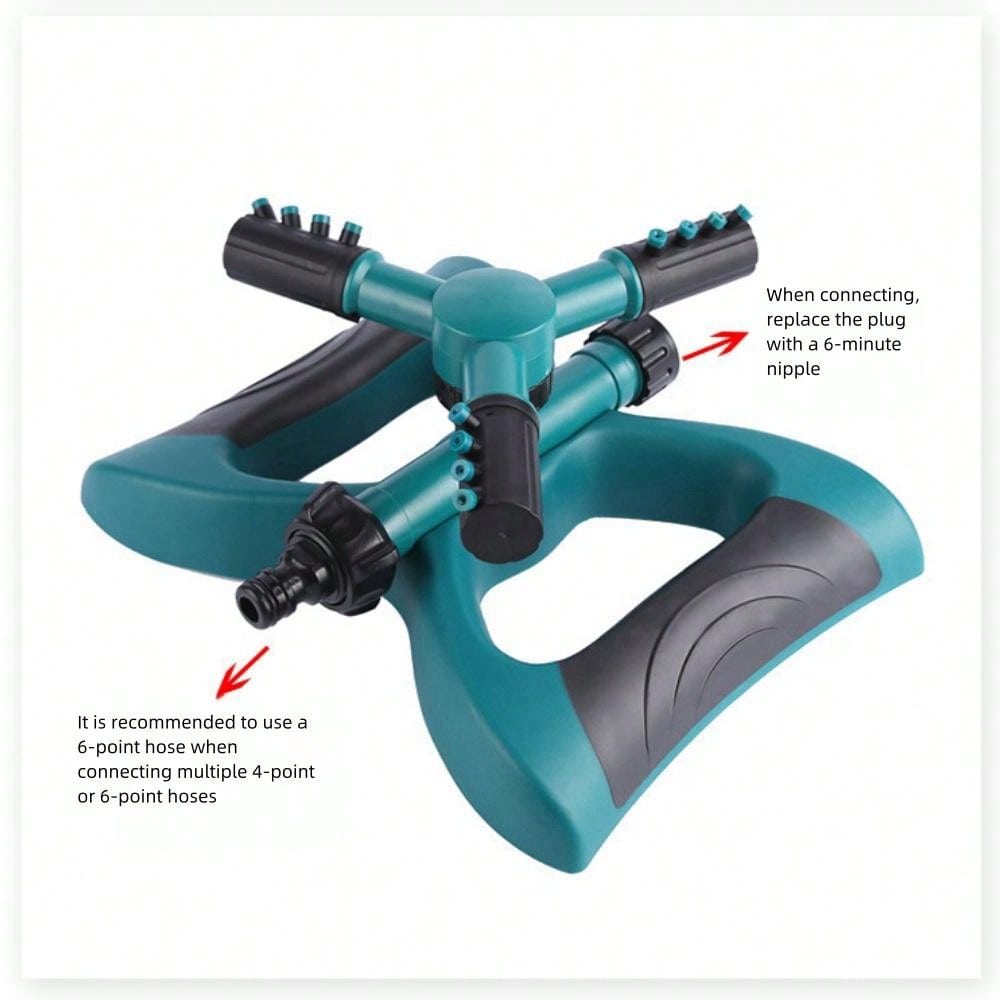 Garden Sprinkler 360 Degree Rotating Self Watering Device Sprayer For ...