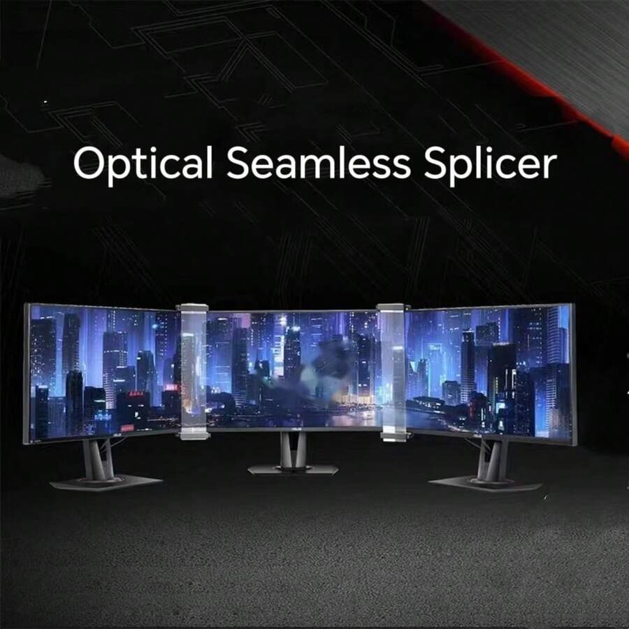 Monitor Optical Seamless Splicer For 22-32 Inches E-Sports Display ...