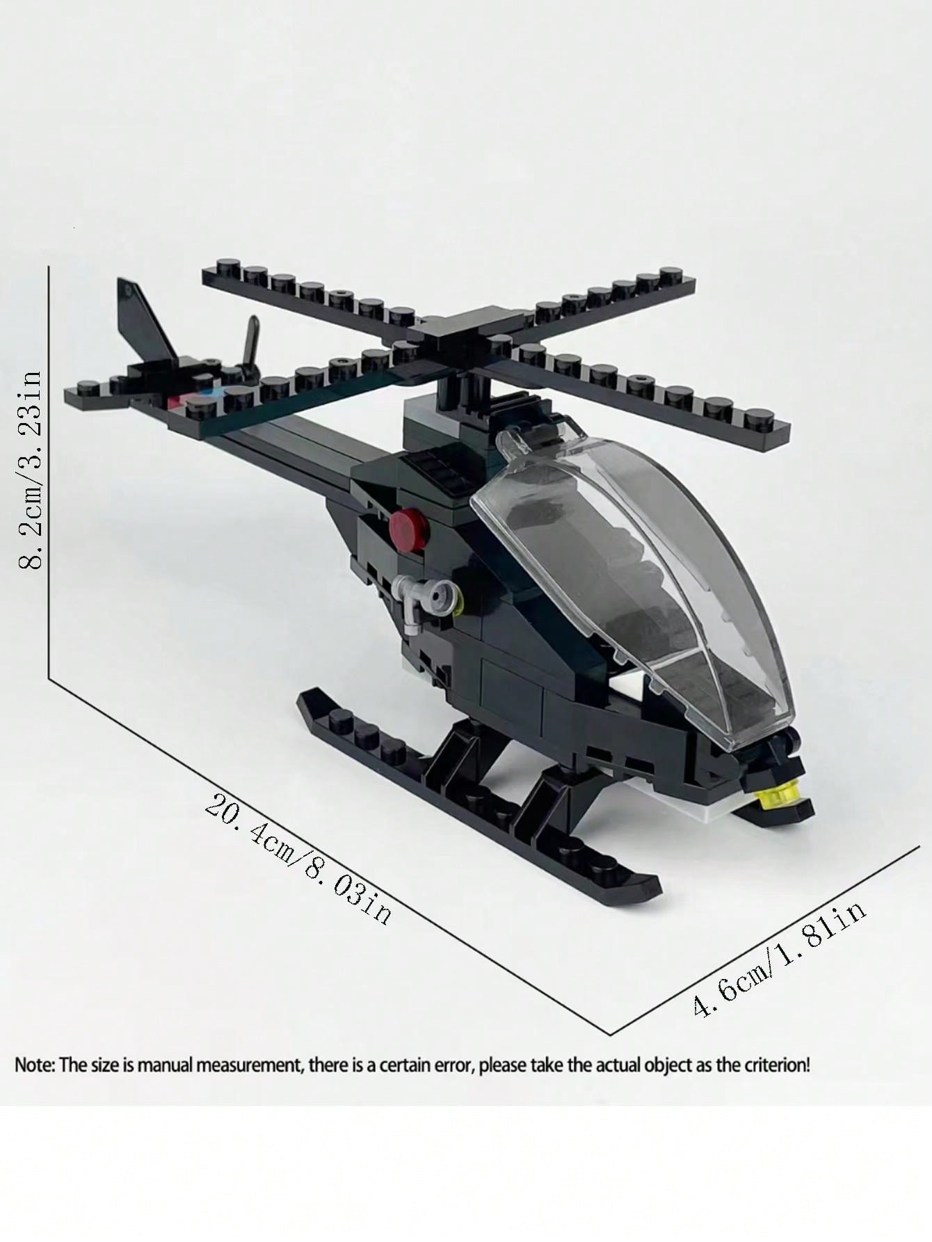 Building Blocks Airplane Compatible With Small-Sized Blocks, High ...