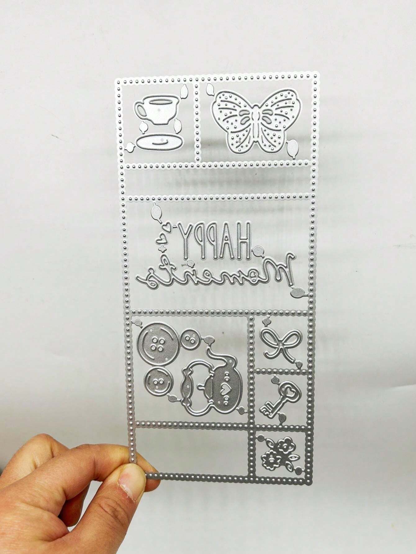 Happy Cutting Templates Metal Card For Picture Frame Craft Diy ...