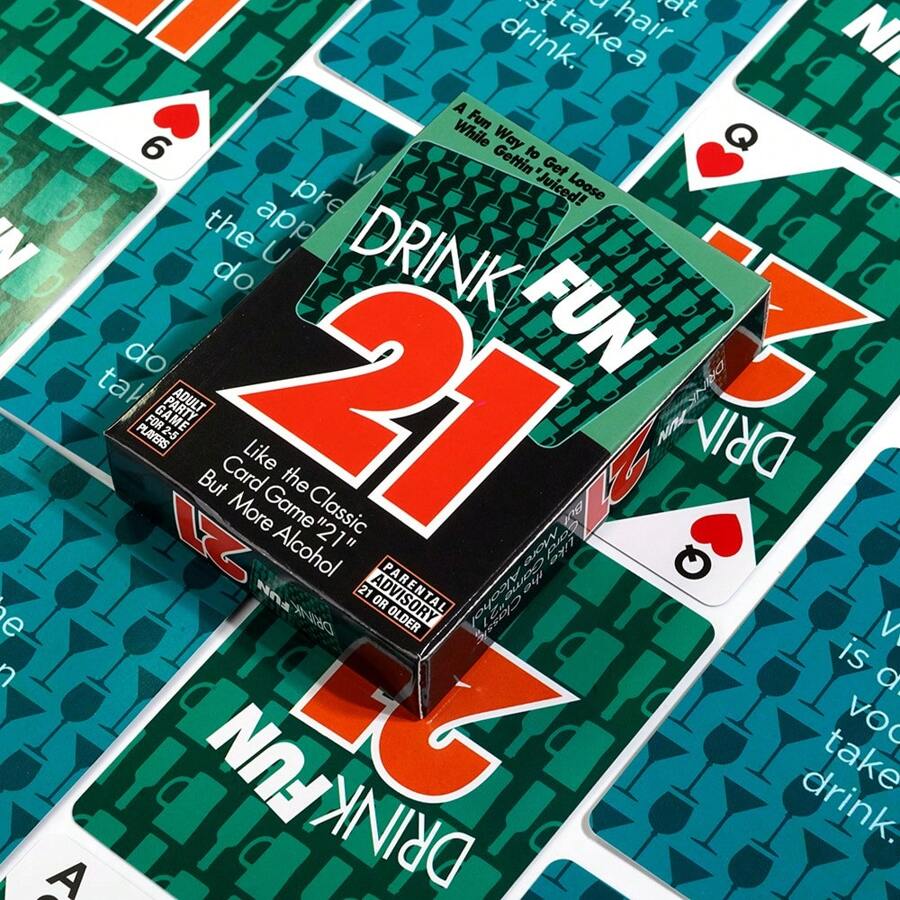 Drink Fun 21 Card Game A Hilarious Drinking Card Game Like The Classic ...