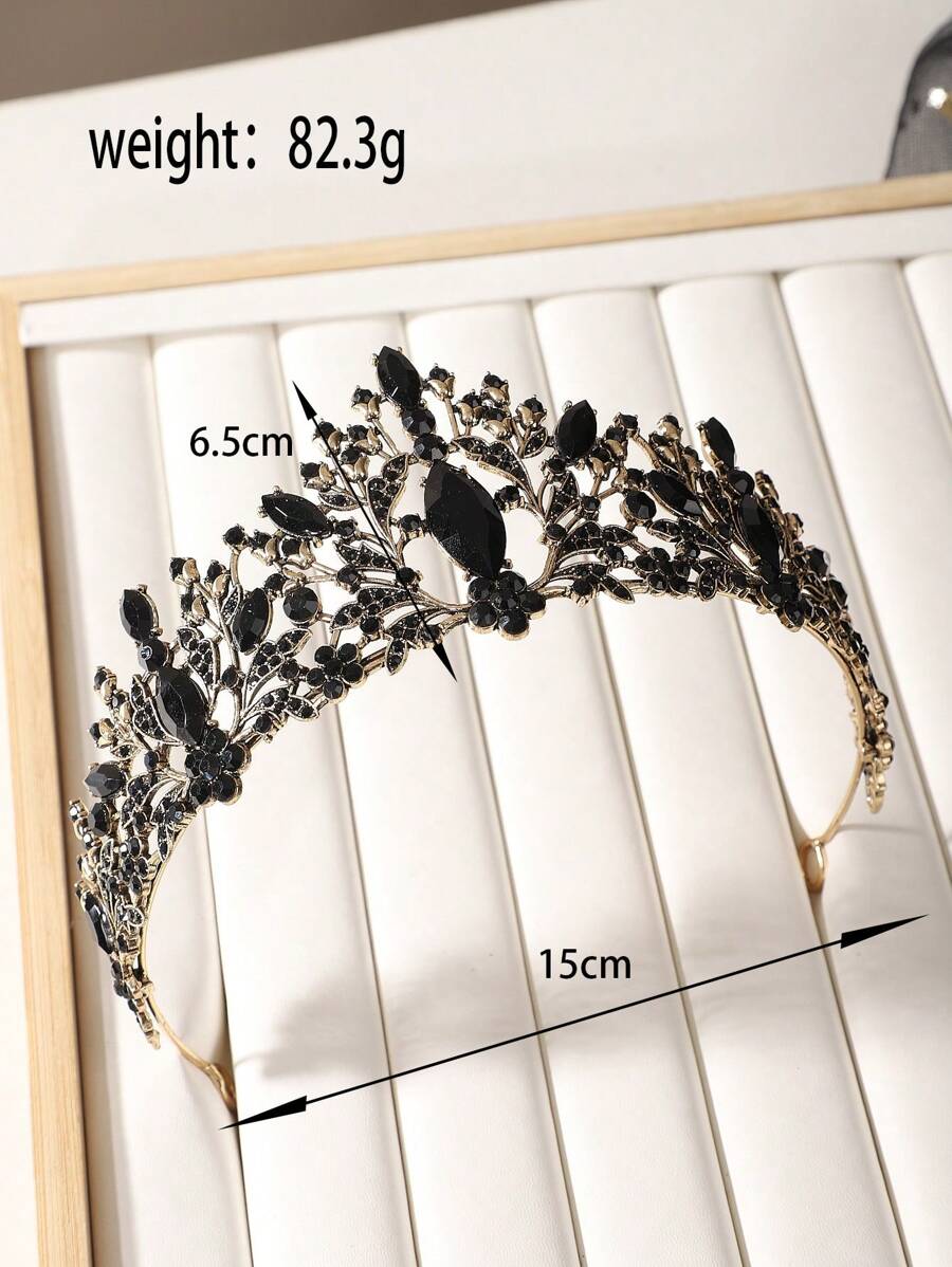 1pc High-End Horse Eye Crystal Princess Crown For Women, With Sparkling ...