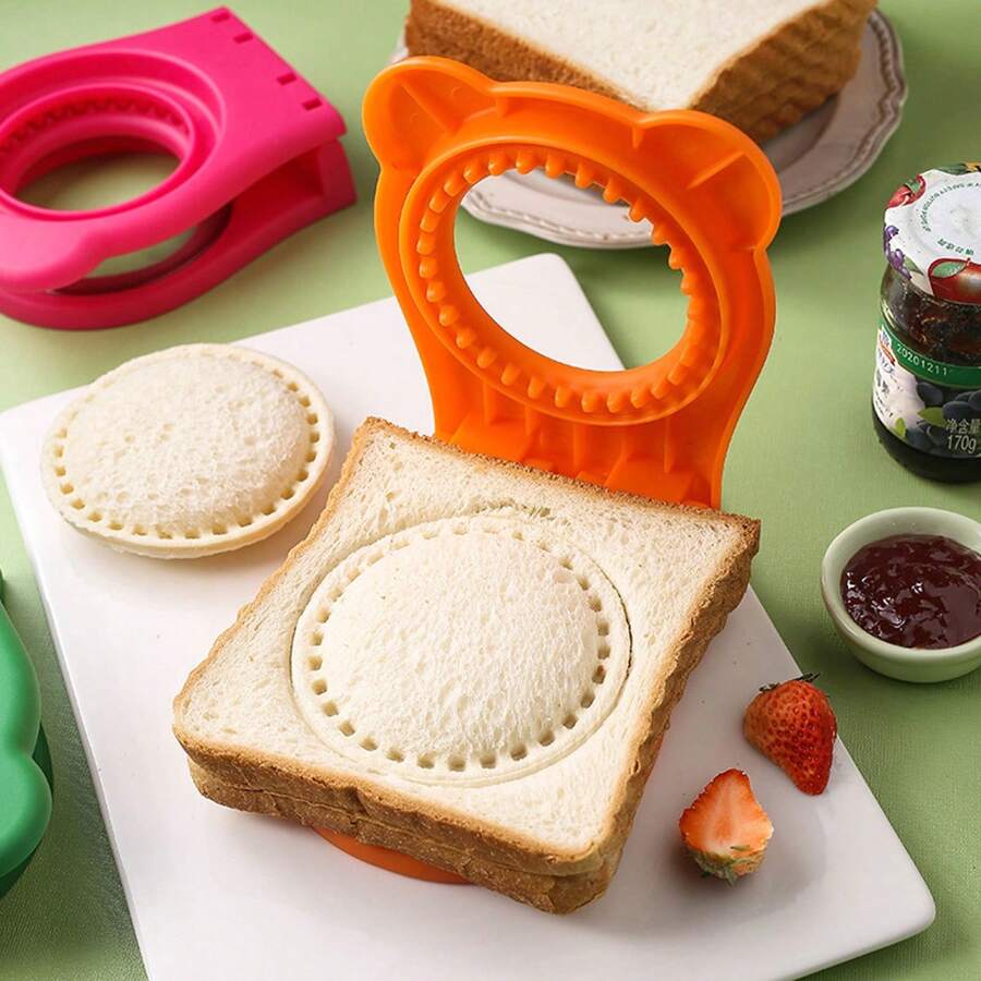 1pc Sandwich Cutter And Sealer, Pocket Sandwiches Cutter Uncrustables ...
