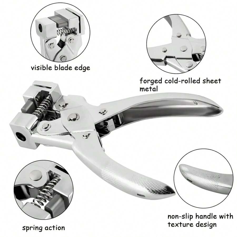 T Shape Hole Punch Airplane Hole Punch Manual PVC Card Punch And ID ...