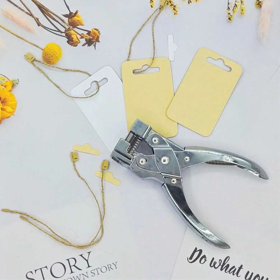 T Shape Hole Punch Airplane Hole Punch Manual PVC Card Punch And ID ...