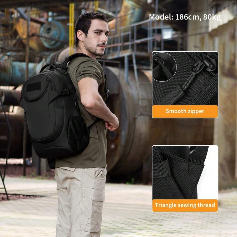 25L Tactical Backpack Rucksack Tactical Assault Pack Bag WR | SHEIN USA
