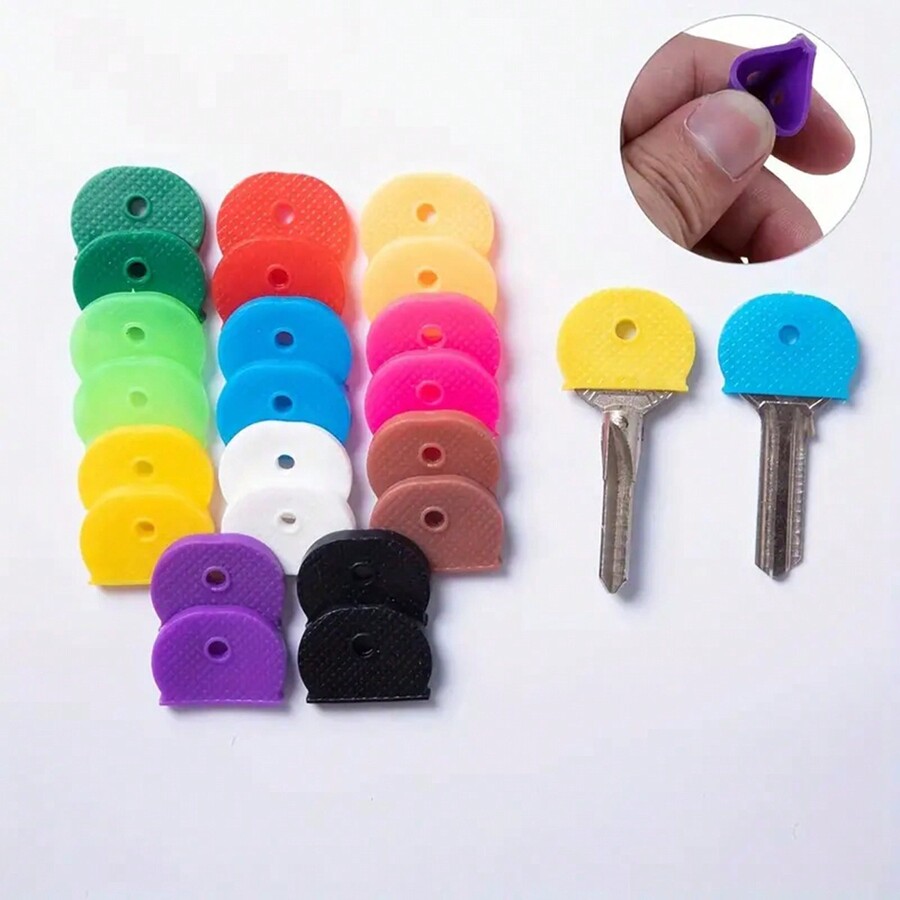 11pcs Assorted Varieties, Colorful Silicone Key Cap Covers Set - Easily ...