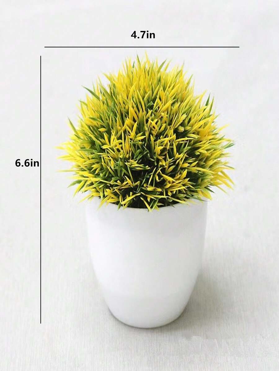 Artificial Potted Plants Fake Green Plants Decoration Plastic