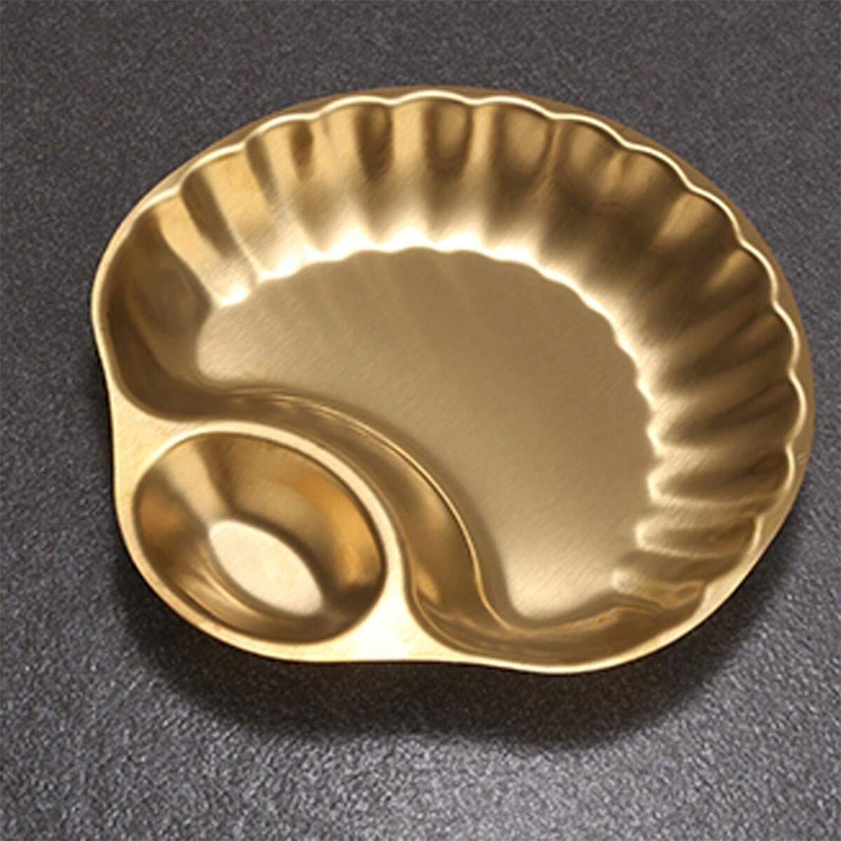 Assiette À Collation En Acier Inoxydable 304 Avec Grille De Trempage Et ...