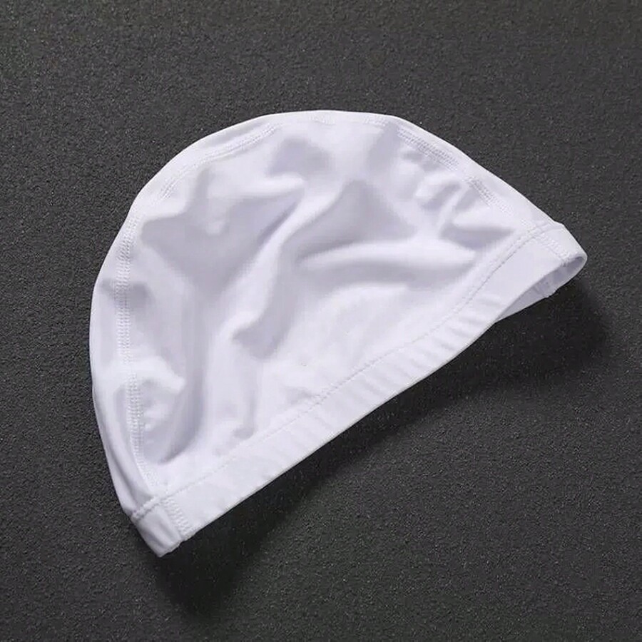 1 stuk Volwassen Unisex Doek Zwemmuts , Zwemmen Accessoire , Zwart ...