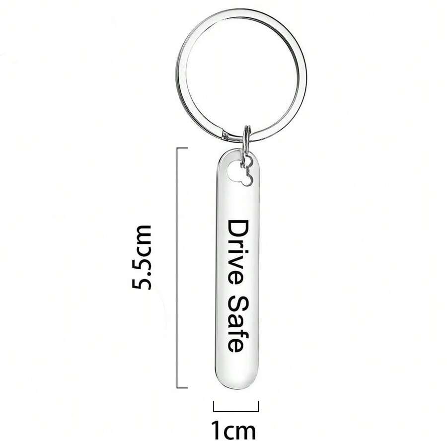 1pc Custom Phone Numbers Keychain 5.5*1cm Personalized Engraved ...