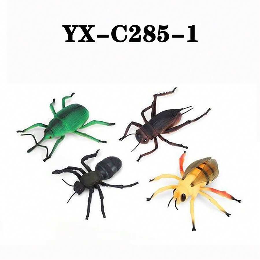 4 Piezas Juego De Juguetes De Insectos Grandes De 8 Pulgadas Con ...
