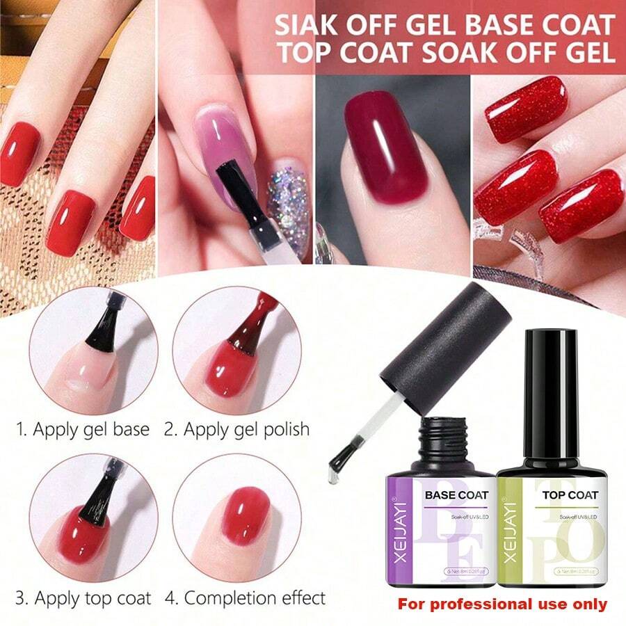 XEIJAYI XEIJAYI 30Pcs Nail Gel Full Set For Extention Gel Polish Steal ...