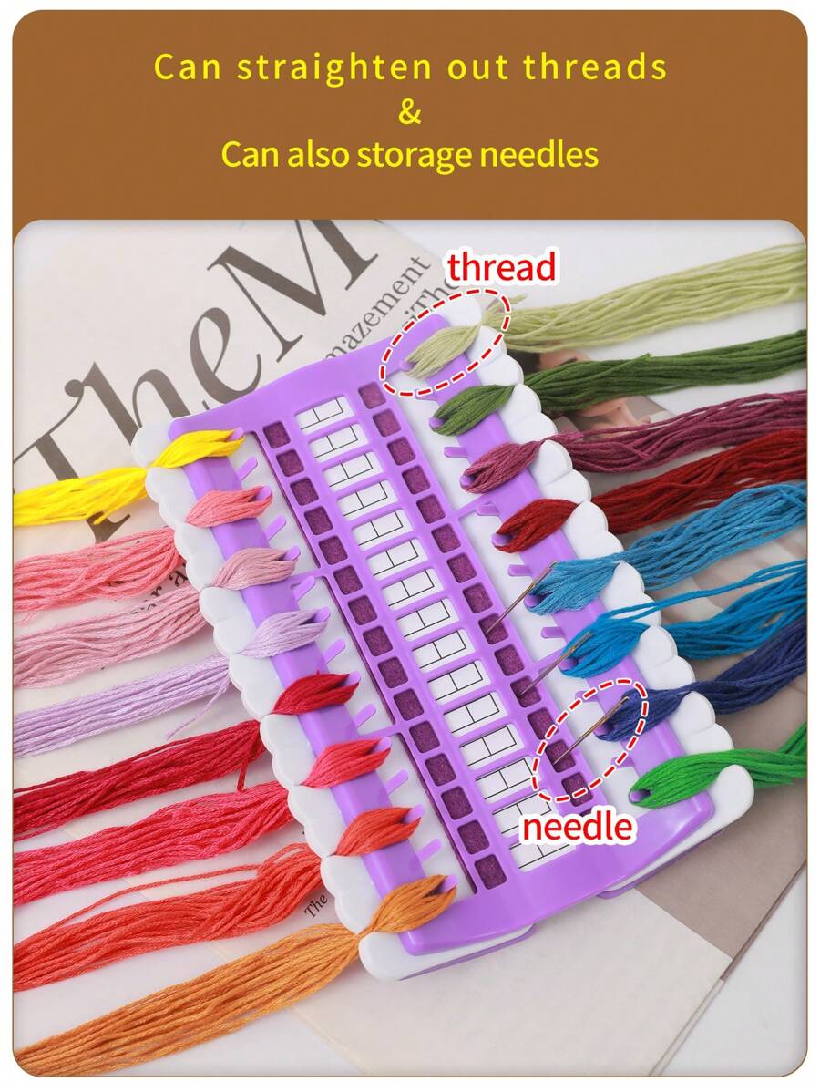 1pc Embroidery Fixed Threader & Line Organizer & Thread Separator ...
