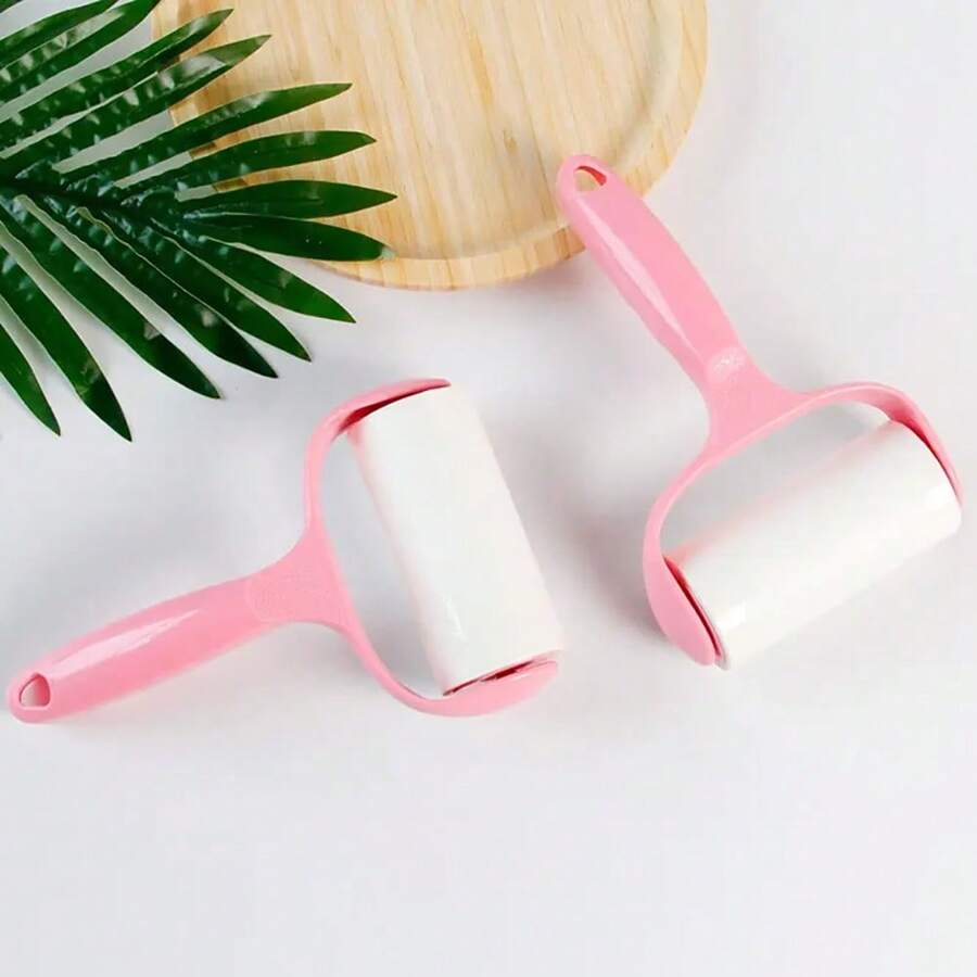 1pc (Tearable) Sticky Lint Roller With Roller Shaped Adhesive Sheet For ...