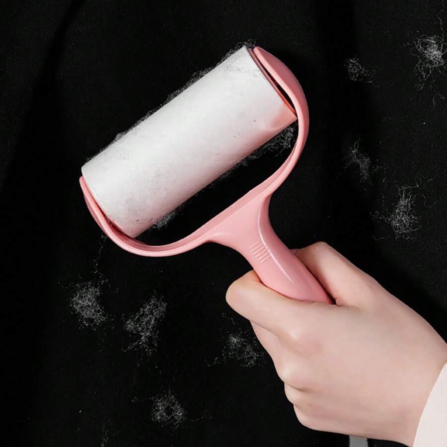 1pc (Tearable) Sticky Lint Roller With Roller Shaped Adhesive Sheet For ...