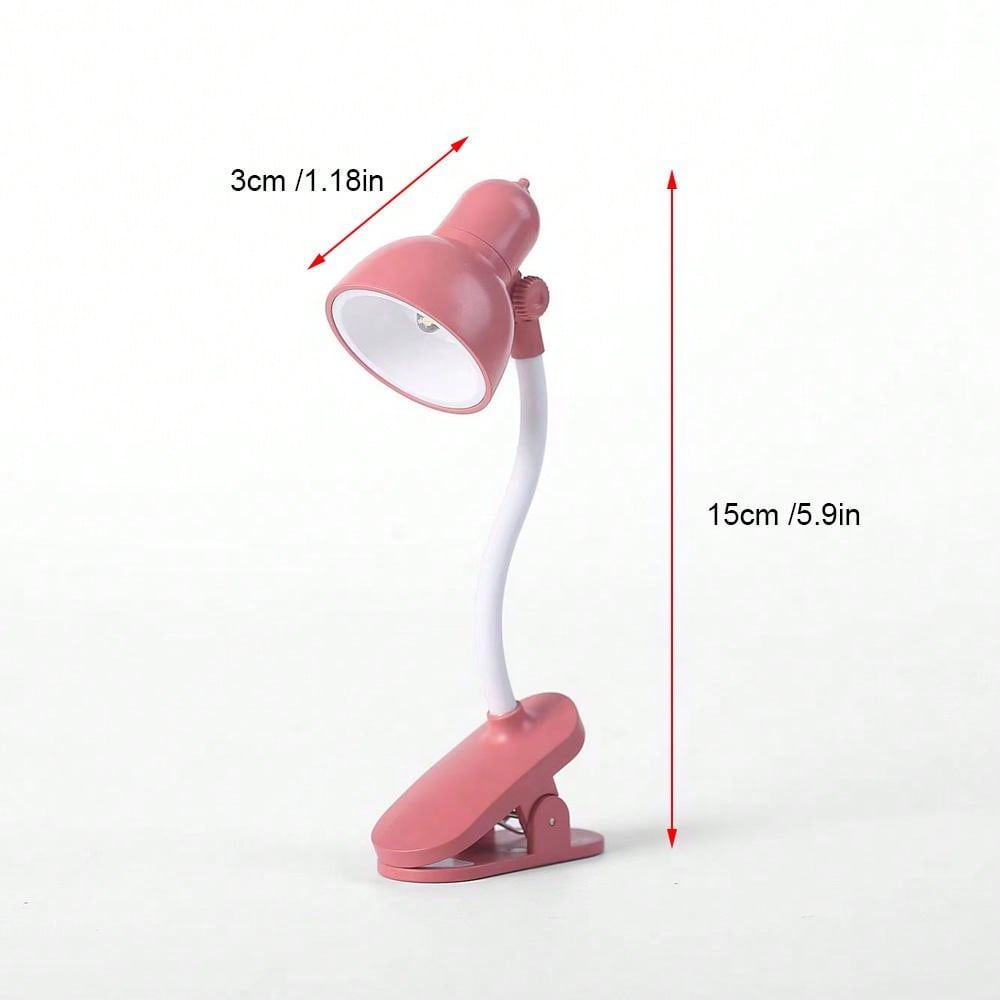 Mini Portable Clip-On Book Light With Flexible And Bendable Arm ...