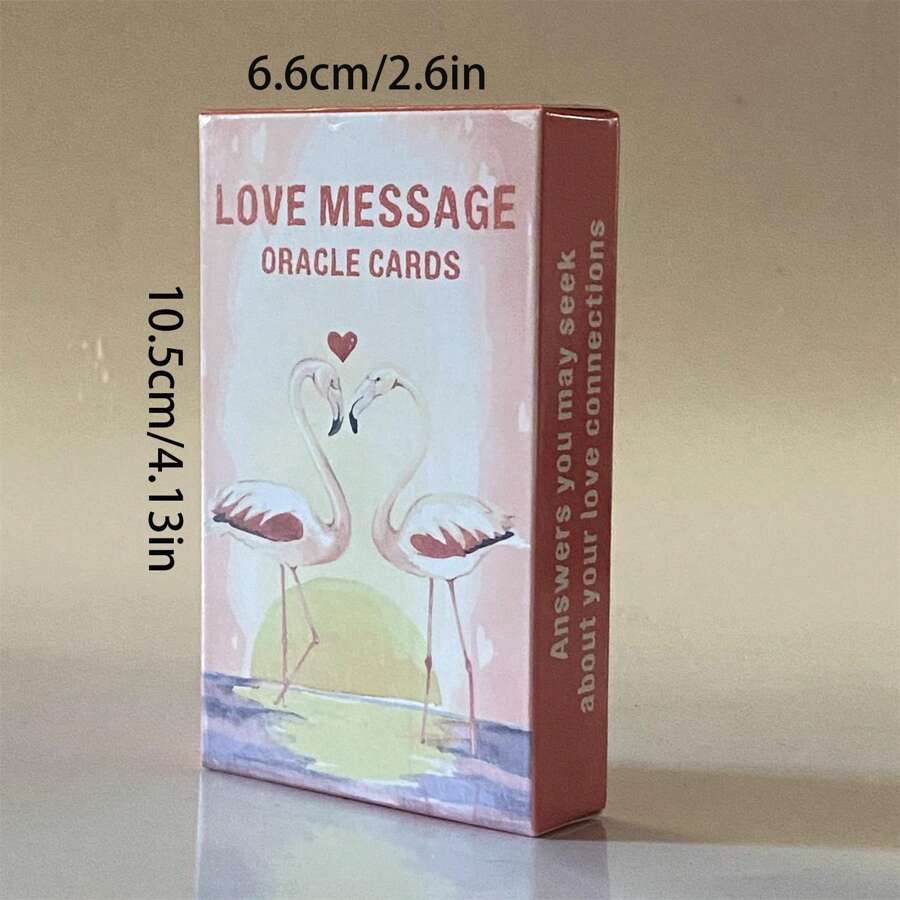 Love Messages Oracle Cards With 54 Cards,Modern Tarot,Tarot Storage ...