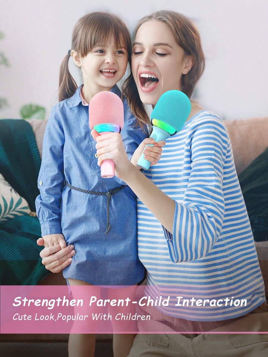 FIFINE FIFINE Karaoke Microphone Bluetooth Wireless Mic Speaker ...