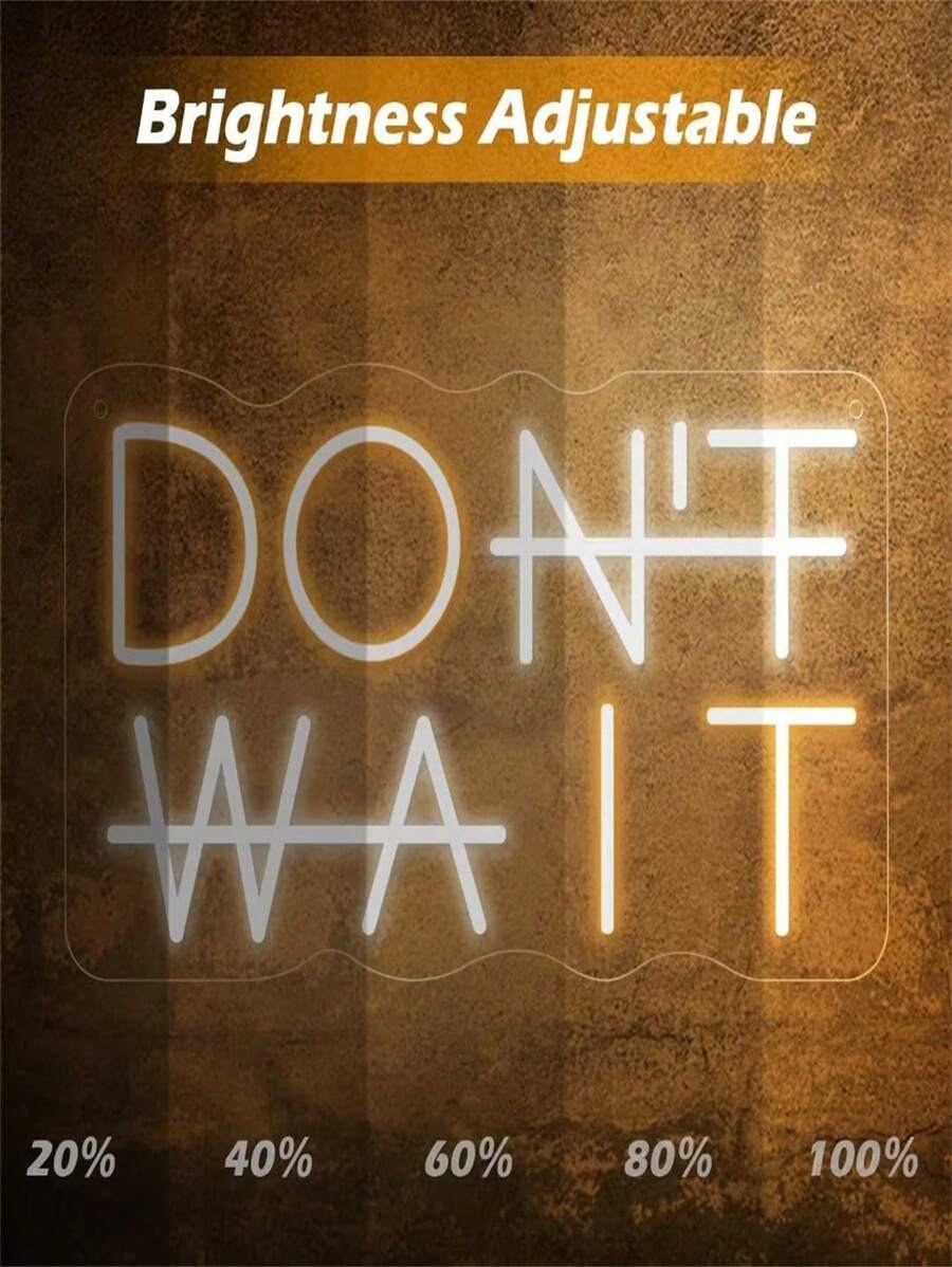 Led Neon Light Sign Wall Decor With Usb Powered Switch Adjustable ...