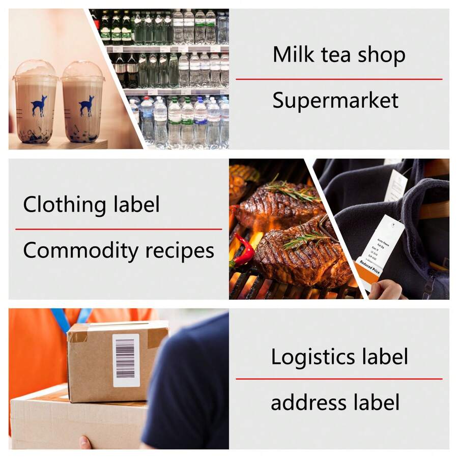 2000pcs Address Labels Stickers (60 X 40mm) Self Adhesive Labels Roll ...