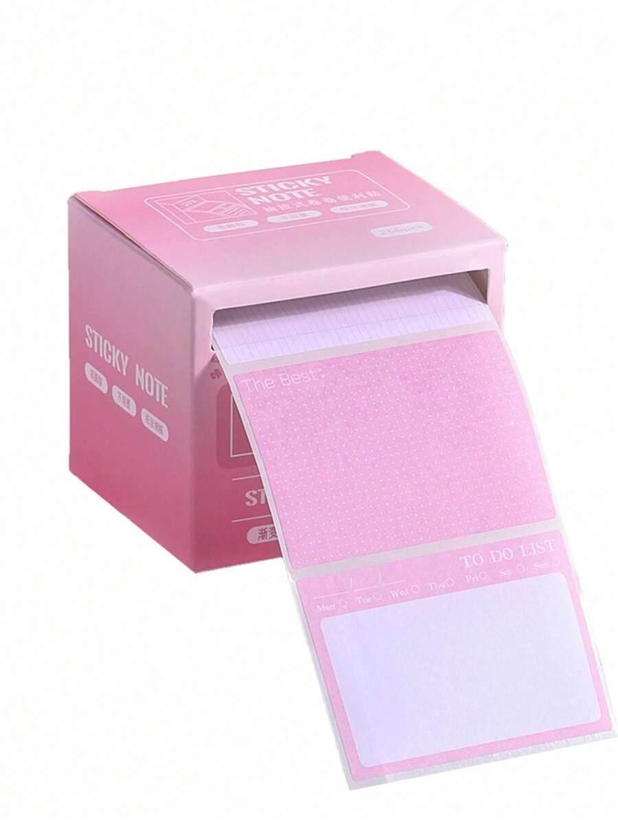 Pull-Out Sticky Notes, Fully Adhesive, Easily Removable, Used For ...
