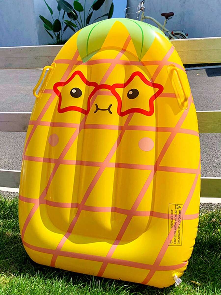 1pc Inflatable Fruit Pool Float Strawberry Kiwi Pineapple Design ...