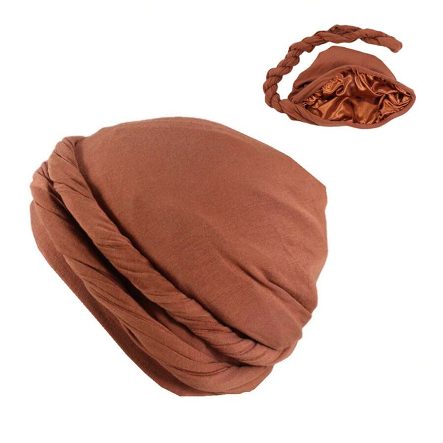 Men's Head Wrap Cap, Elasticity India Hat | SHEIN Singapore