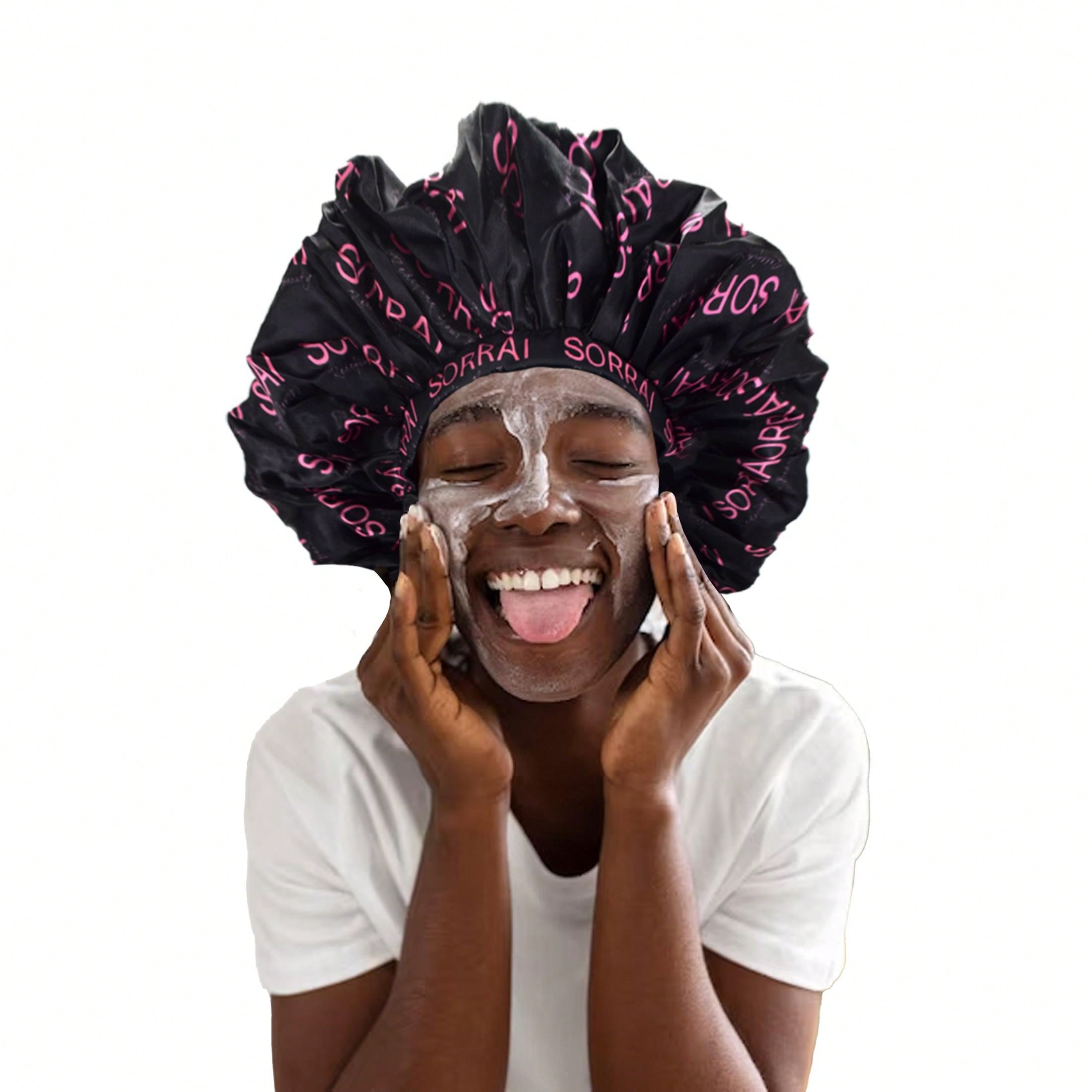 Satin Bonnet Soft Silk Hair Wraps Comfortable Sleeping Cap Double ...