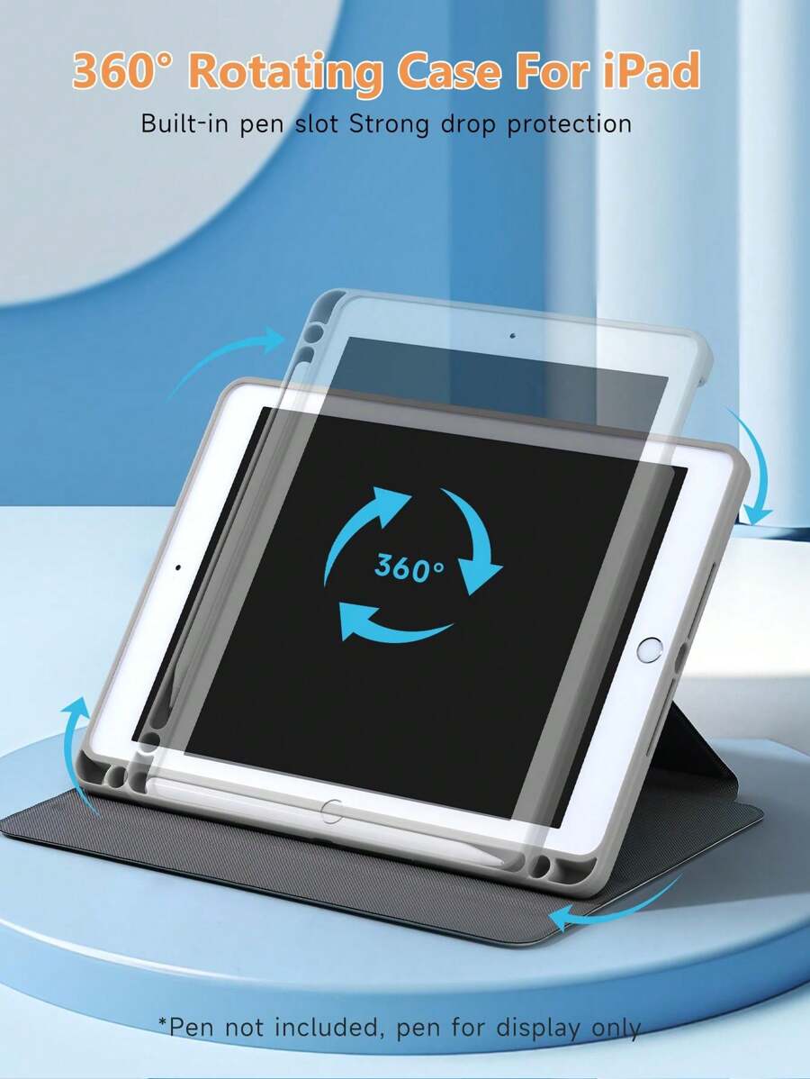 Flowers IPad Rotating Case For IPad IPad 10th Generation 10.9 Inch 2022 ...