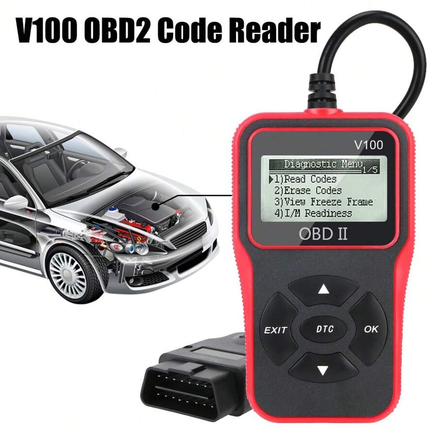Plug And Play OBD2 Code Reader OBD 2 Scanner Car Diagnostic Tools 16 ...