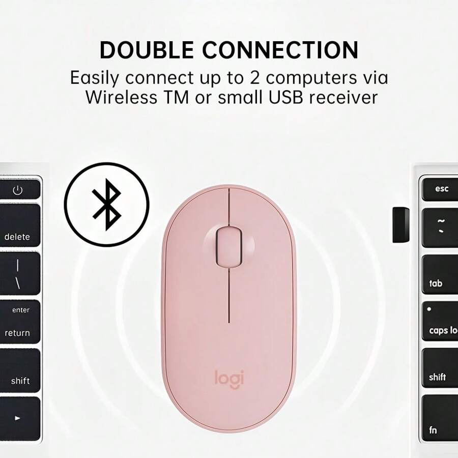 Logitech PEBBLE-ratón inalámbrico para ordenador portátil, tableta ...