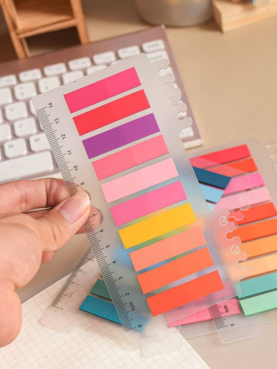 800 Sheets 4 Types/Pack Pet Transparent Sticky Notes - Index Tabs ...