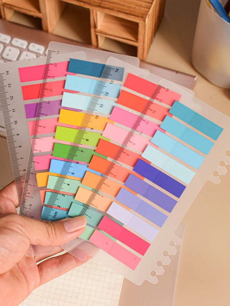 800 Sheets 4 Types/Pack Pet Transparent Sticky Notes - Index Tabs ...
