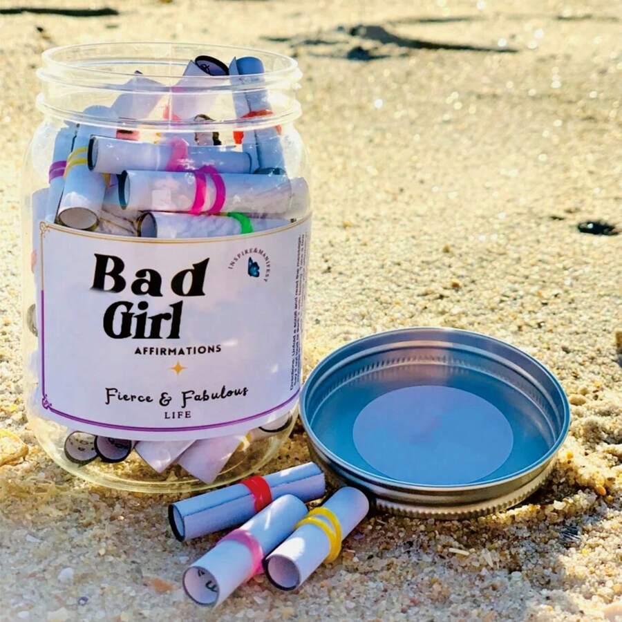 1pc,Positive Quotes To Inspire,Positive Affirmation Thinking Jar ...