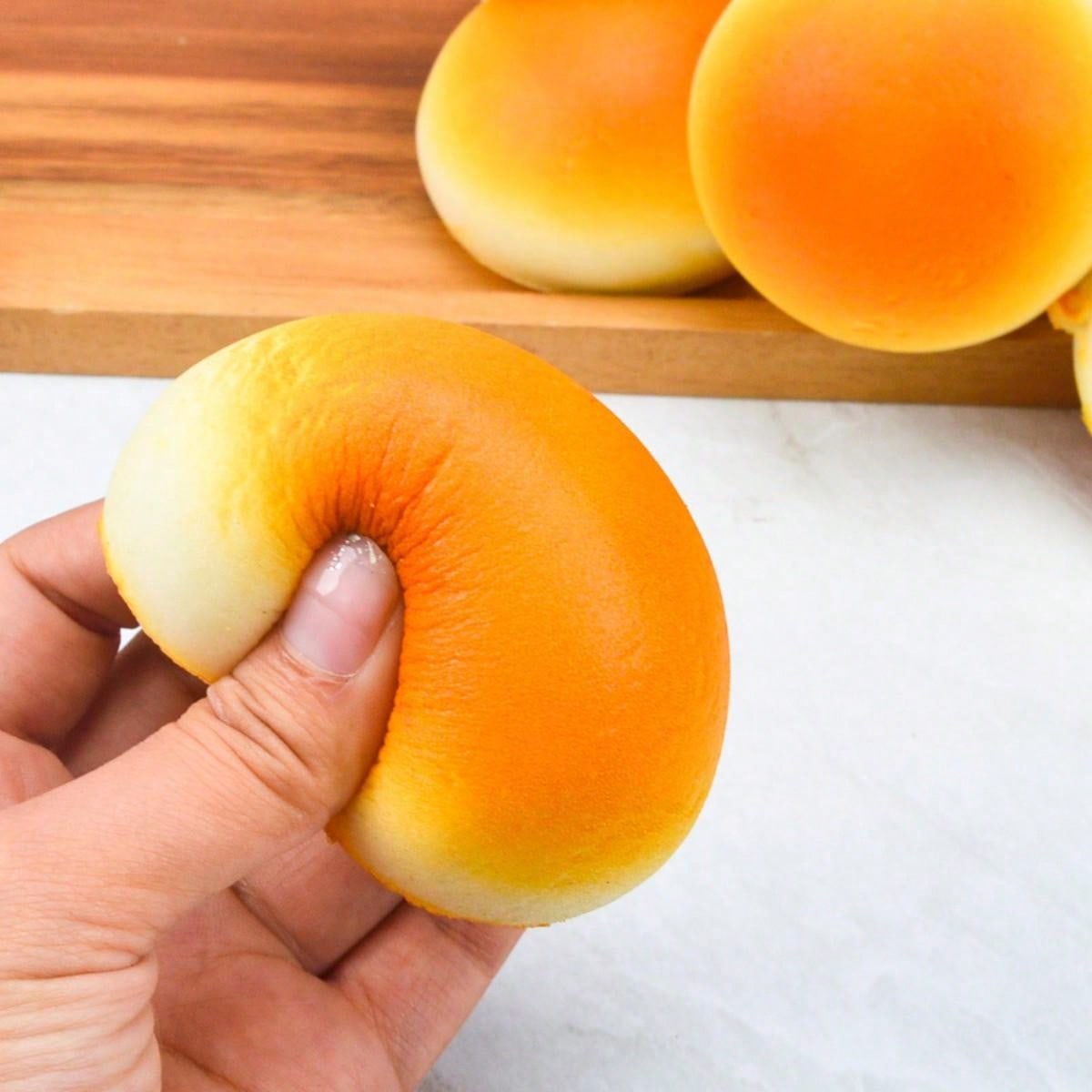Slow Rebound Stress Relief Toy, Simulation Bread Shape Pu Foam French ...