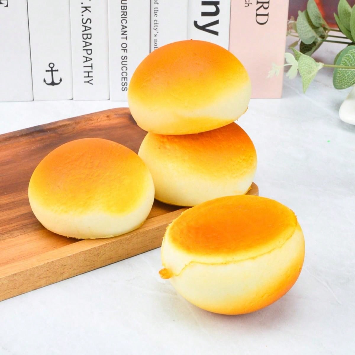 Slow Rebound Stress Relief Toy, Simulation Bread Shape Pu Foam French ...