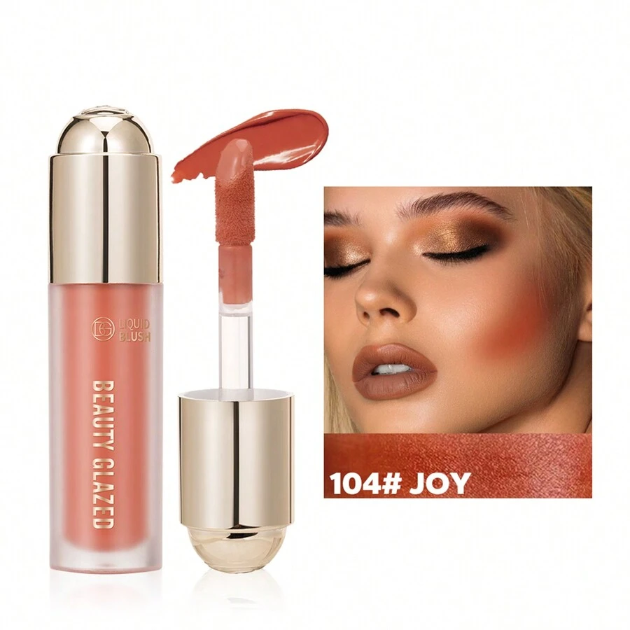 2024 New Monochrome Liquid Powder Blusher, Waterproof And Durable, Lip ...