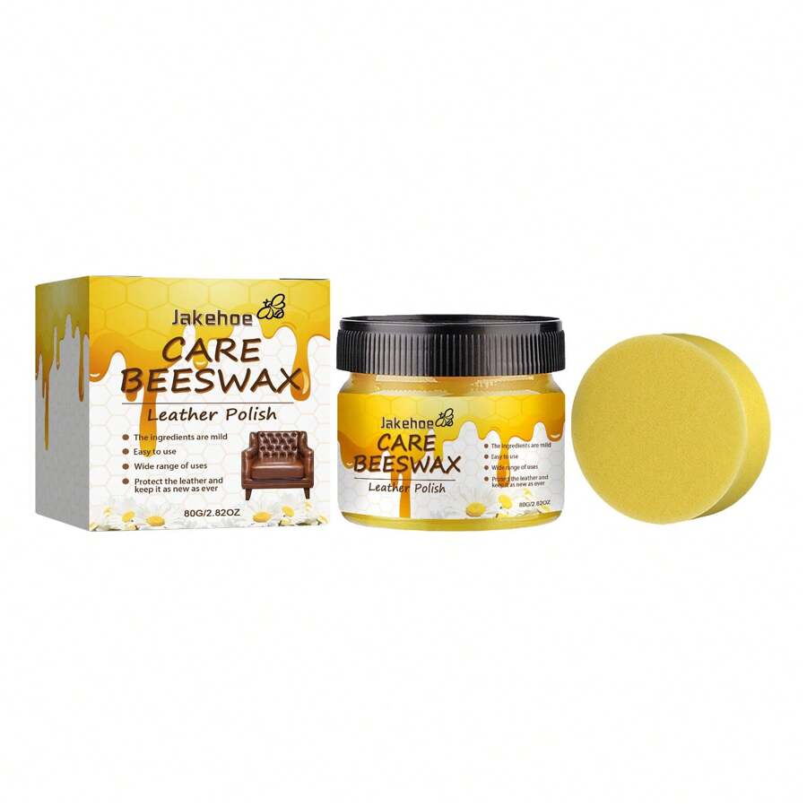 80g Leather Care Wax Furniture Renovation Care Beeswax Home Leather Sofa Care Wax | SHEIN
