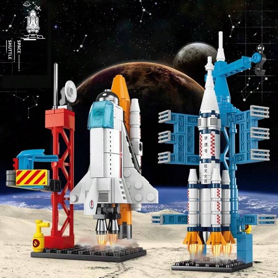 Aviation Spaceport Model Space Shuttle Rocket Launch Center ...