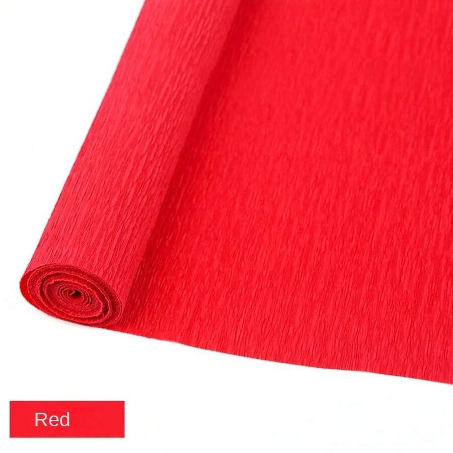 1Roll DIY Flower Wrapping Bouquet Paper Packing Material Crepe Paper ...