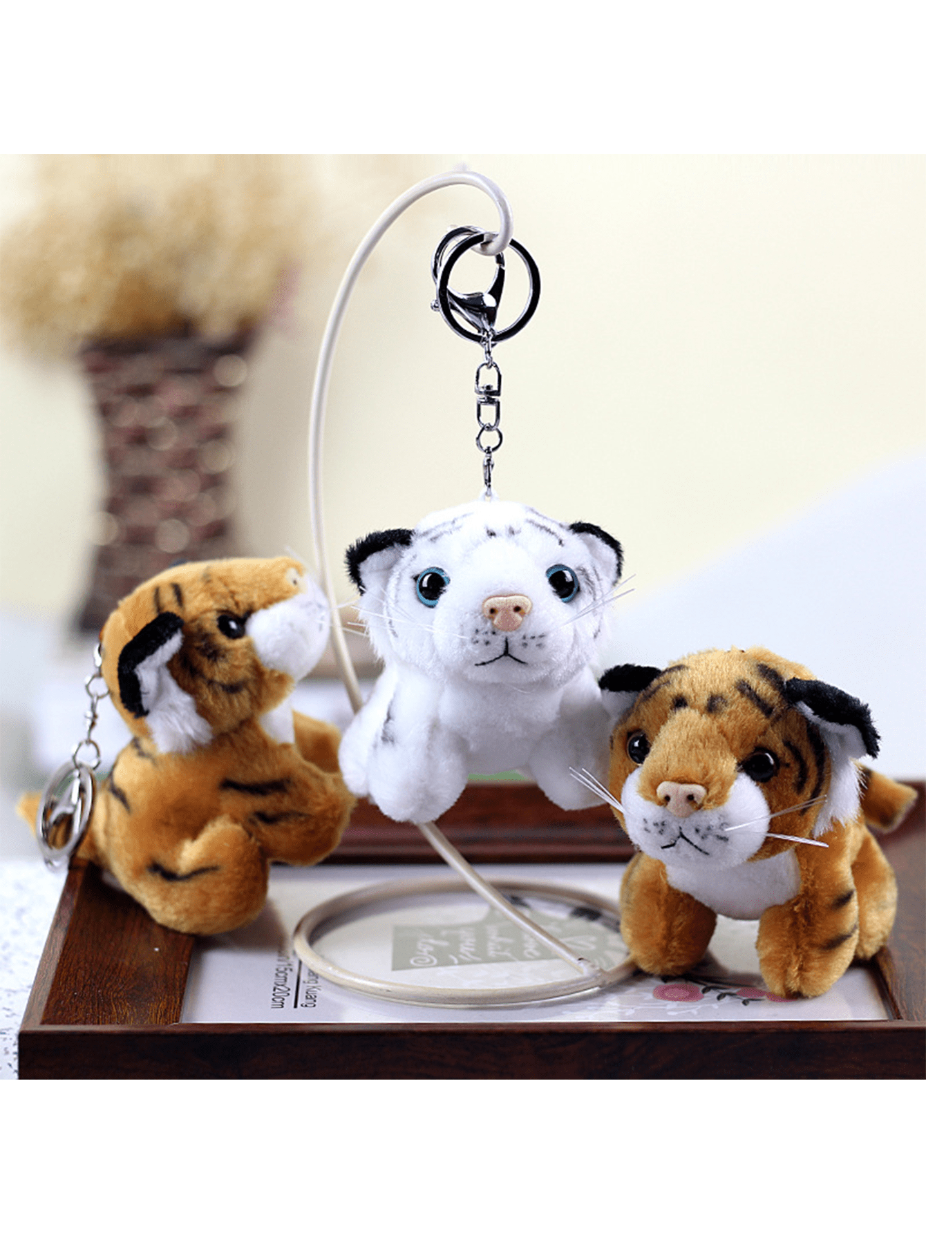 Simulation Small Tiger Plush Toy, Cute Northeast Tiger Doll, Fabric ...