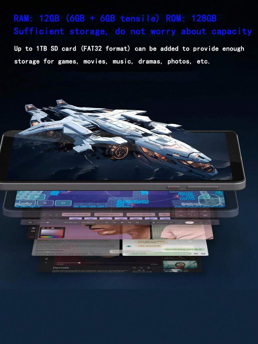 A30 Tablet 8.4 Inches Android Tablet With 16GB+128GB Expand, 1920x1200 ...